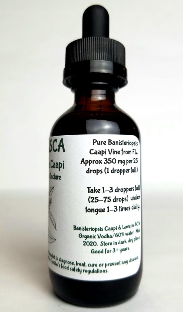 Ayahuasca Microdose Tincture – Great Spirit Farm